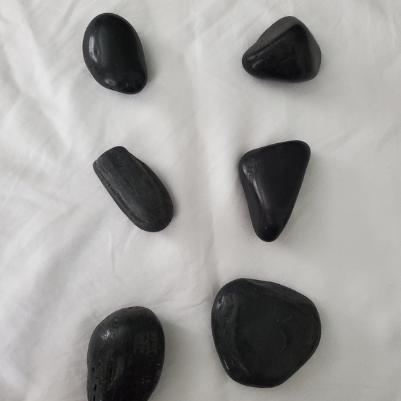 Other | 6 Piece Hot Stone Heatretaining Volcanic Basalt Stones With ...